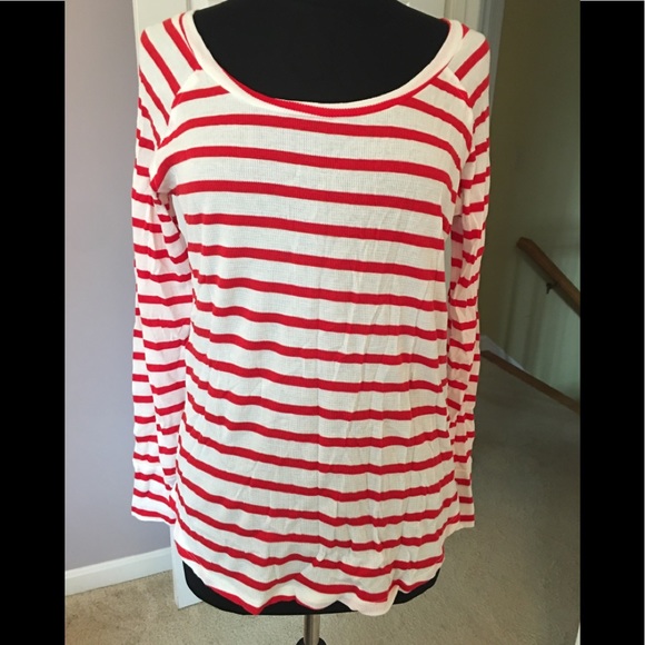 stem | Tops | Nwt Red White Cotton Tunic Nordstroms Small | Poshmark